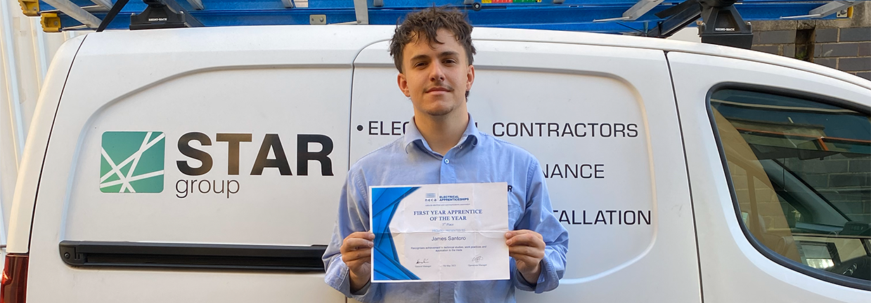 NECA 1st-year Apprentice of the Year Awards - Star Group